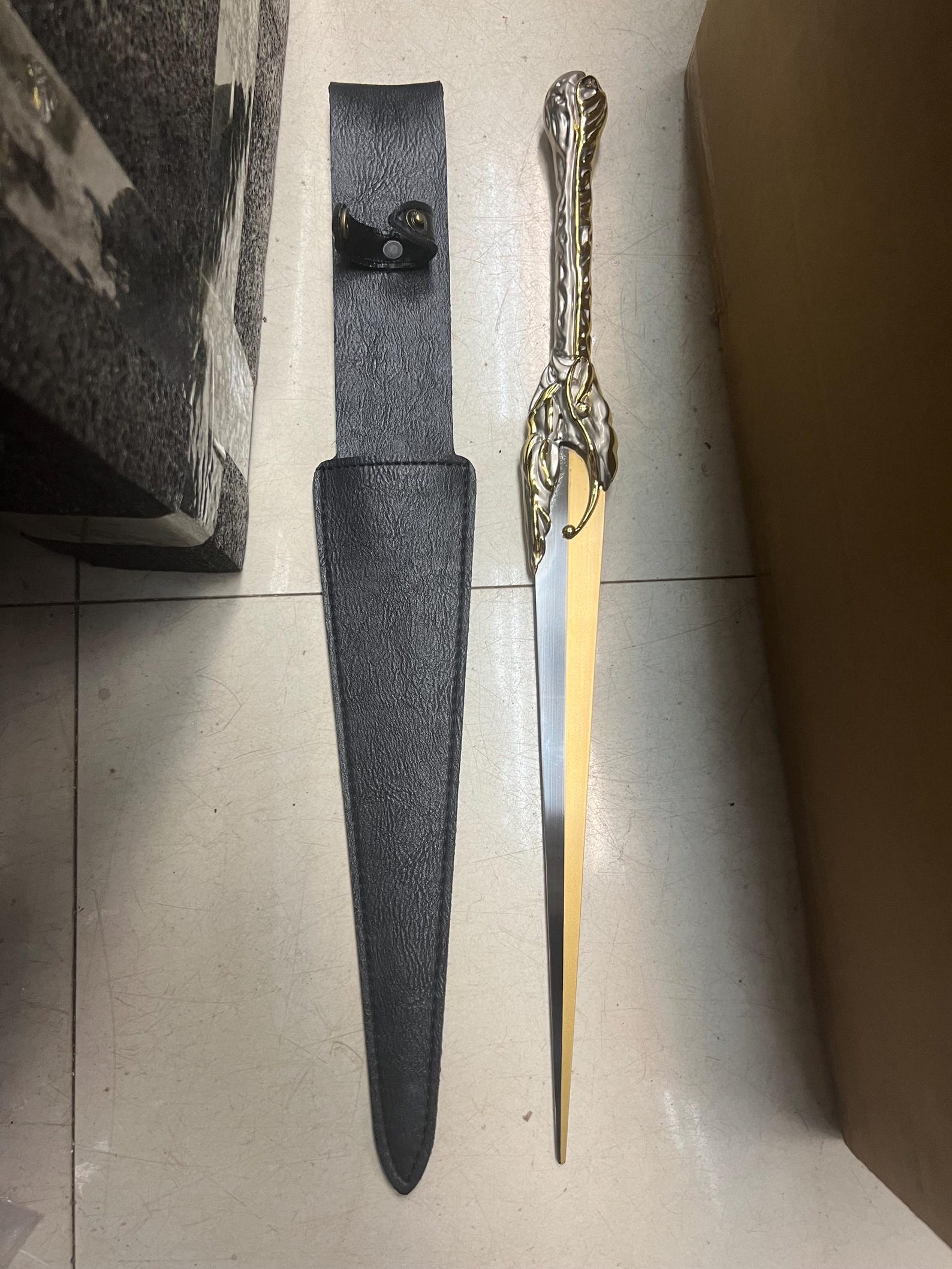 Rings of Power Galadriel Steel Sword Dagger Cosplay Metal Weapon - Etsy