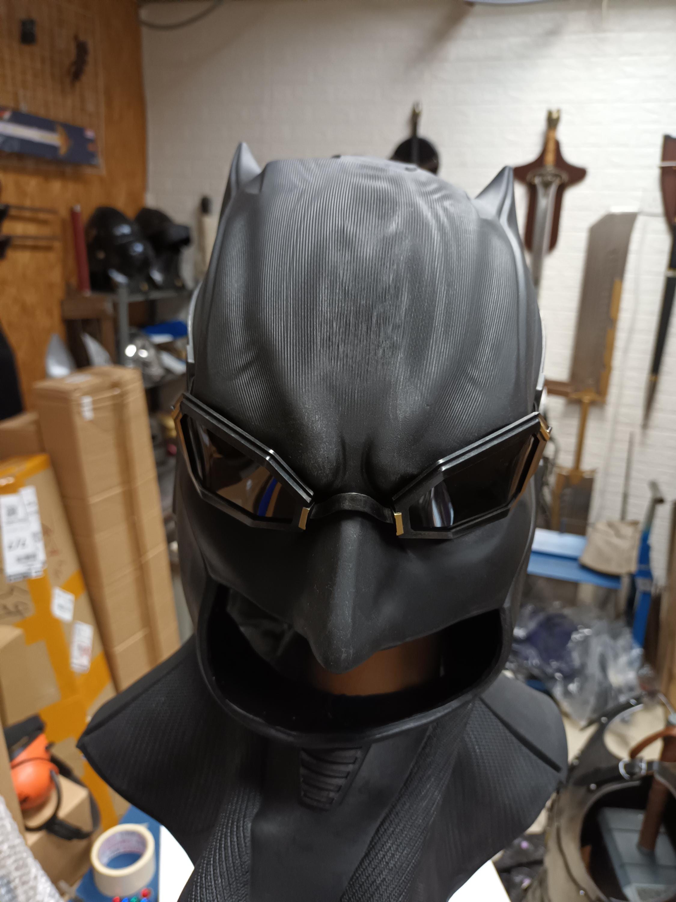 Batman Flash Head Helmet Mask Cosplay Armor - Etsy