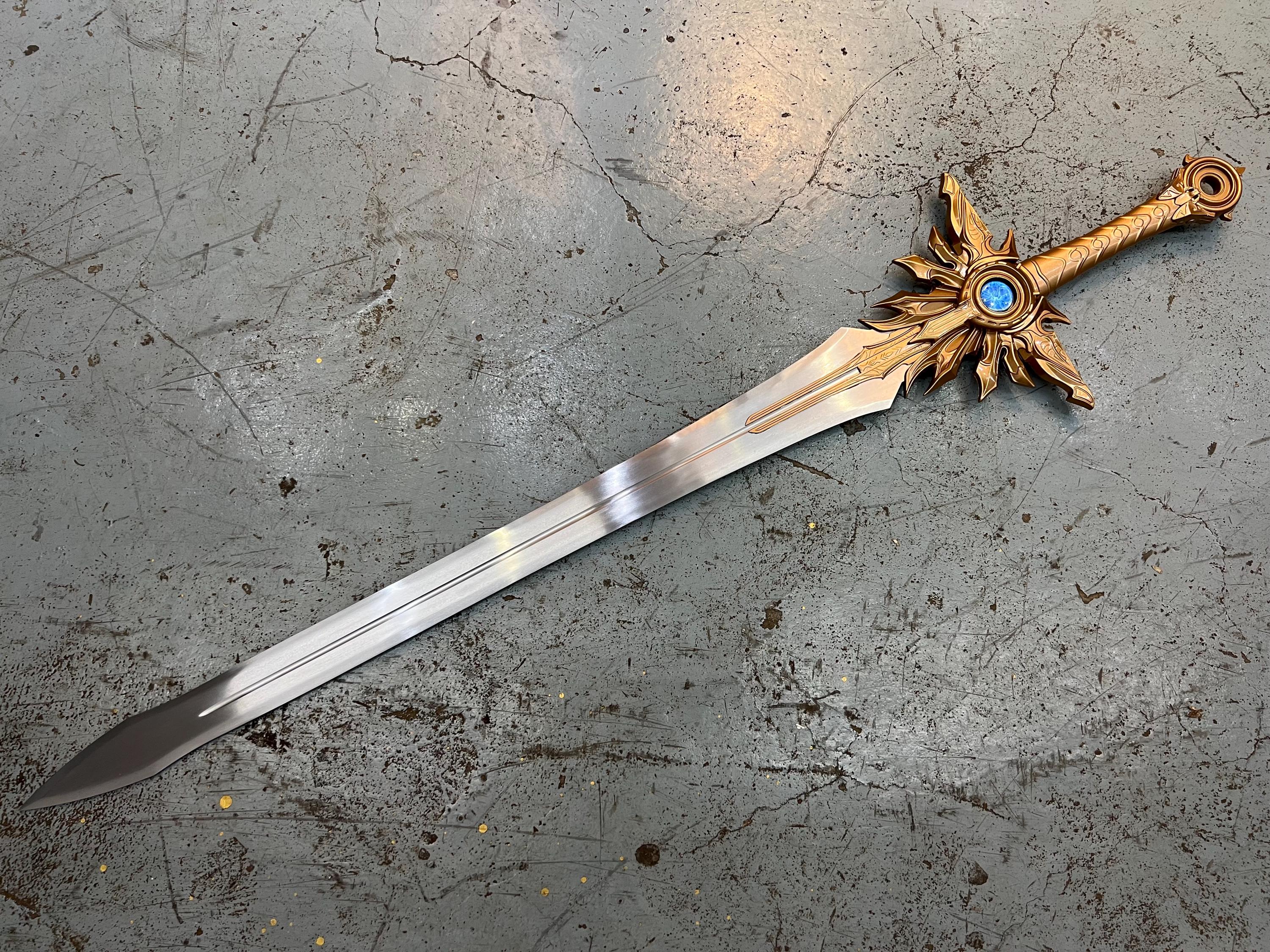 Diablo 3 Sword of Justice El'druin Cosplay Steel Metal Weapon - Etsy