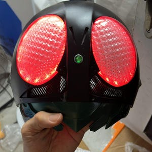 3d Print Masked Kamen Rider 2023 V1 Cosplay LED Helmet Mask - Etsy