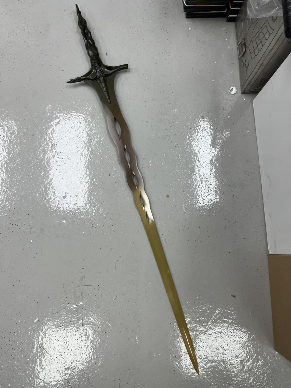 Elden Ring Dark Souls Bloodborne Steel God Slayer Sword Cosplay Metal ...