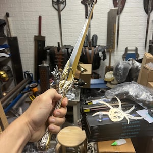 Rings of Power Galadriel Steel Sword Dagger Cosplay Metal Weapon - Etsy