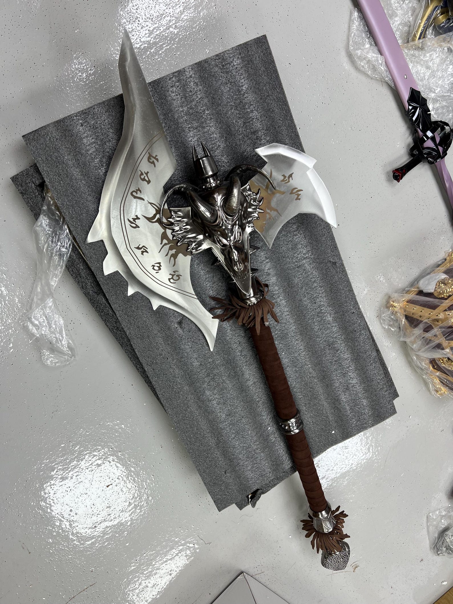 Warcralf Shadowmorne Frostmourne WOW Axe Cosplay Steel Metal Weapon - Etsy