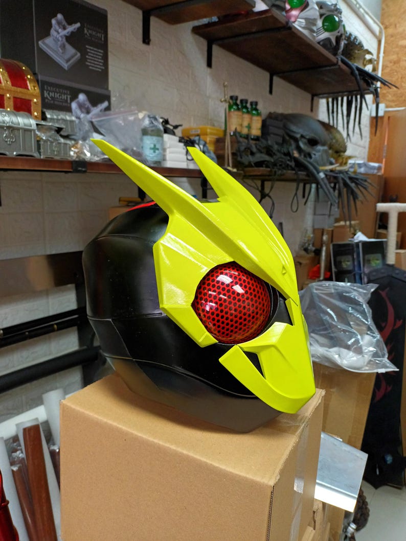 3d Print LED Masked Kamen Rider Zero One 01 Helmet Cosplay Mask - Etsy