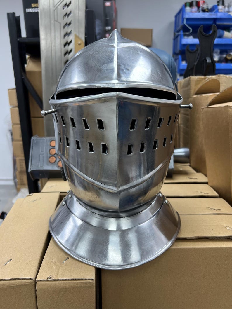 Dark Souls Elden Ring Bloodborne Elite Knight Helmet Cosplay Metal ...