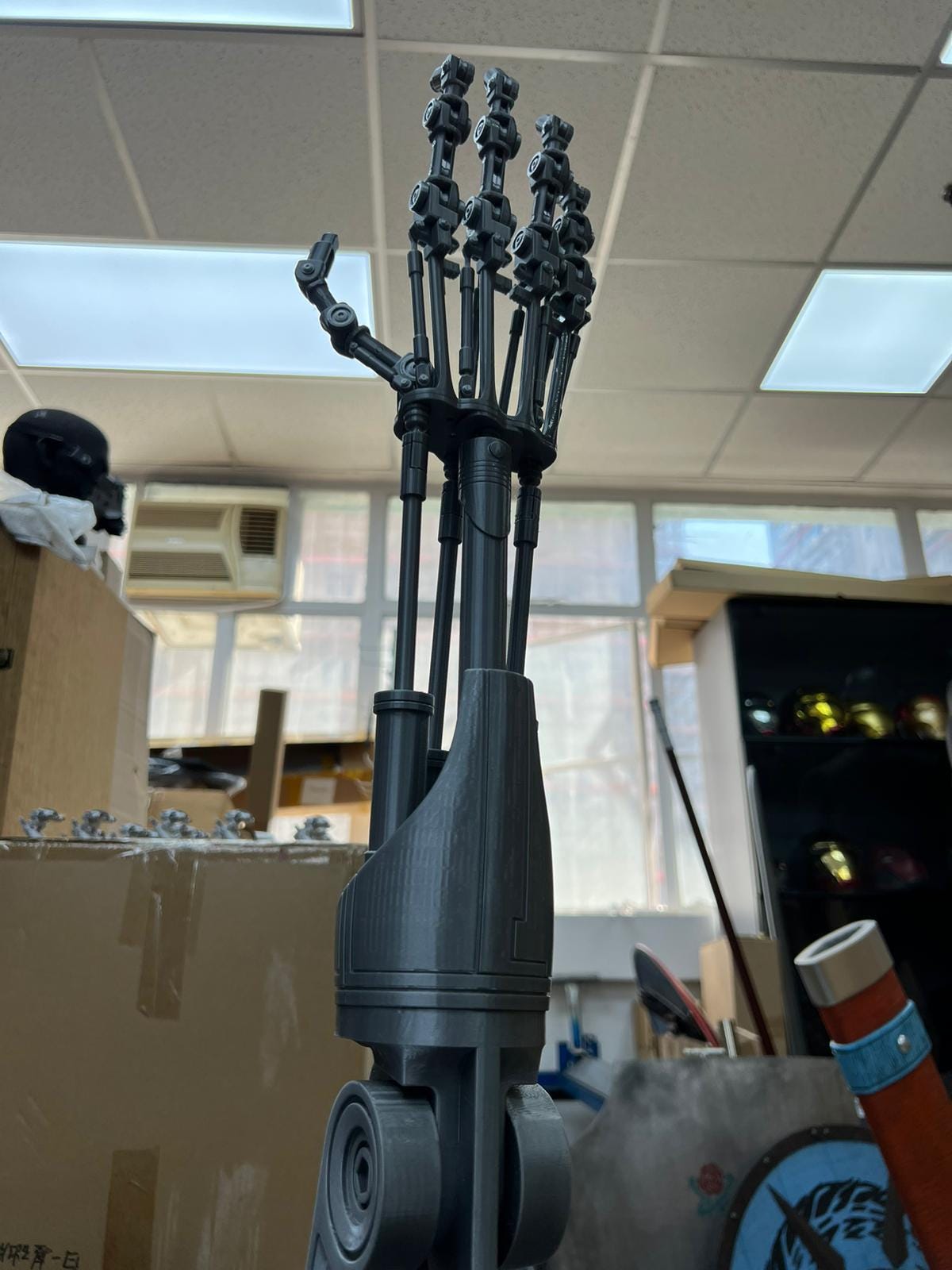 T2 Terminator T800 Skeleton Forearm Hand Palm Cosplay - Etsy