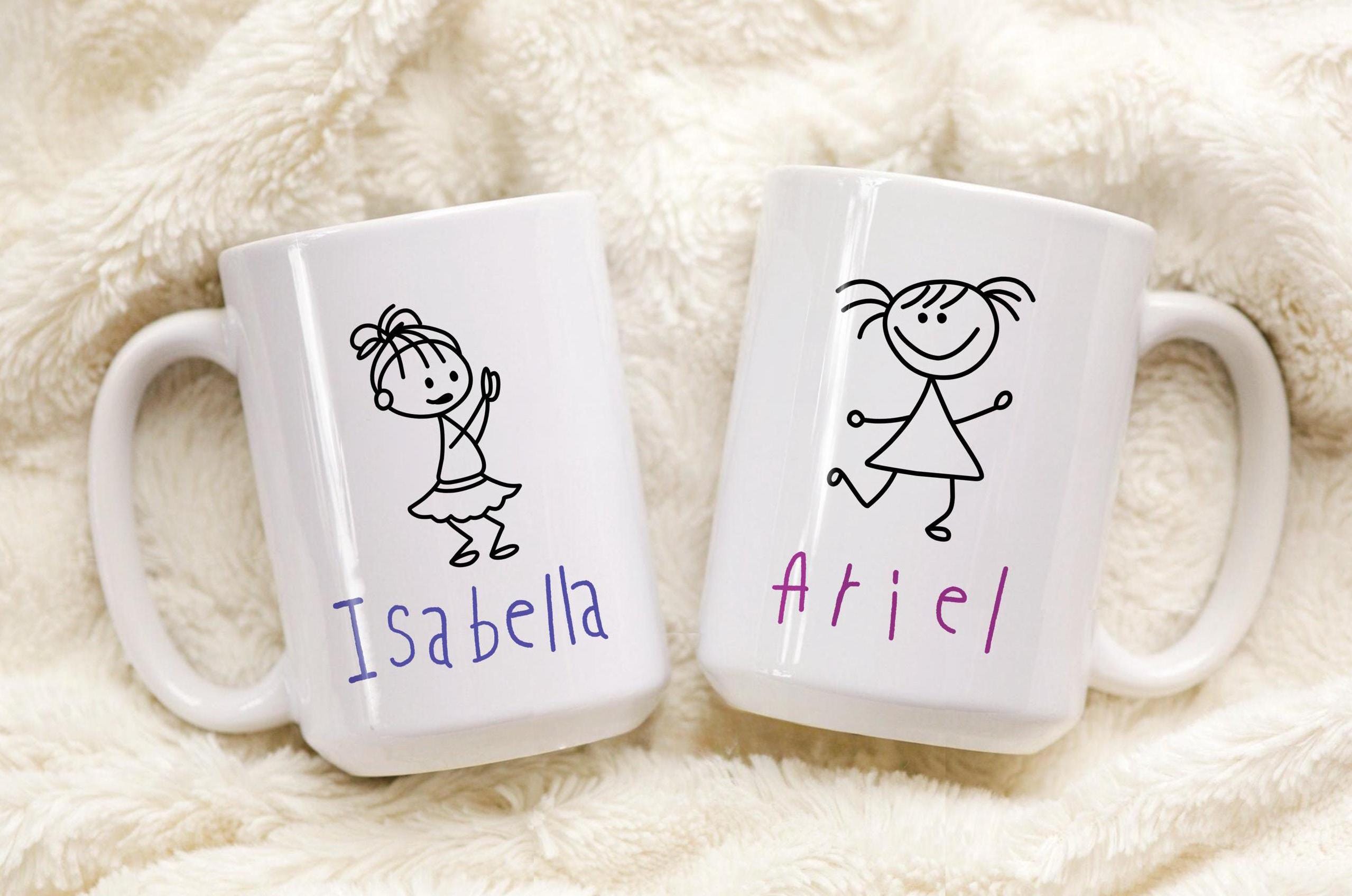 Custom Kids Name Mug / Personalized Gift for Children With a Fun Design ...