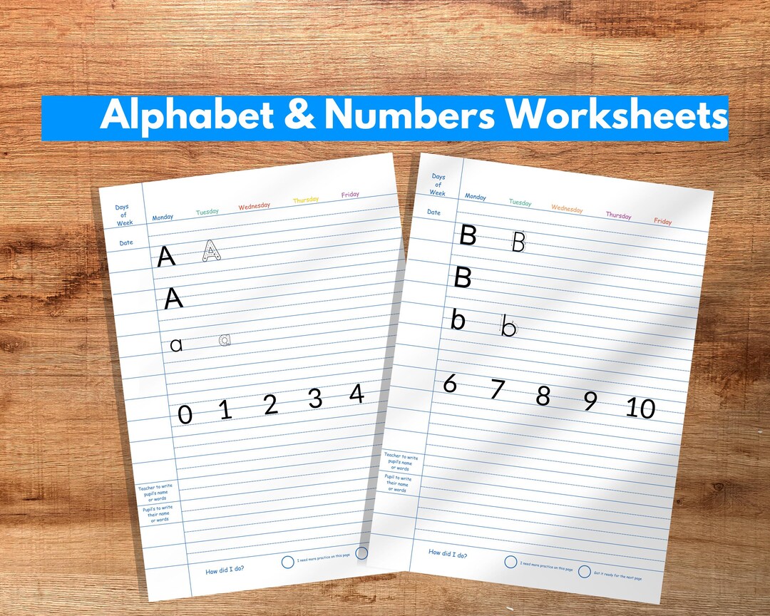 Handwriting Worksheets for Kids Letter Formation Practice Worksheets 26 ...