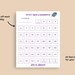 Lent Tracker 2025, Lent Countdown Guide, 40 Day Lenten Calendar, Adult ...