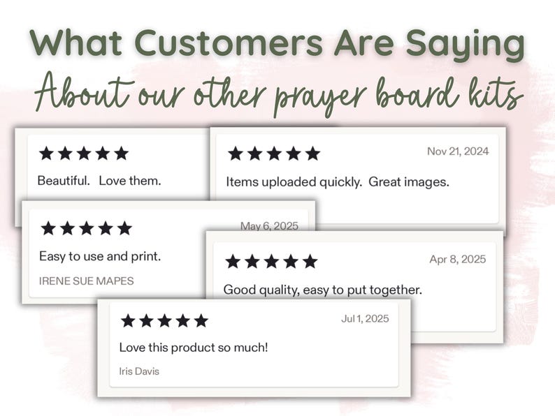 Scripture Scraps Pink Prayer Board Kit Junk Journal Scripture Ephemera ...