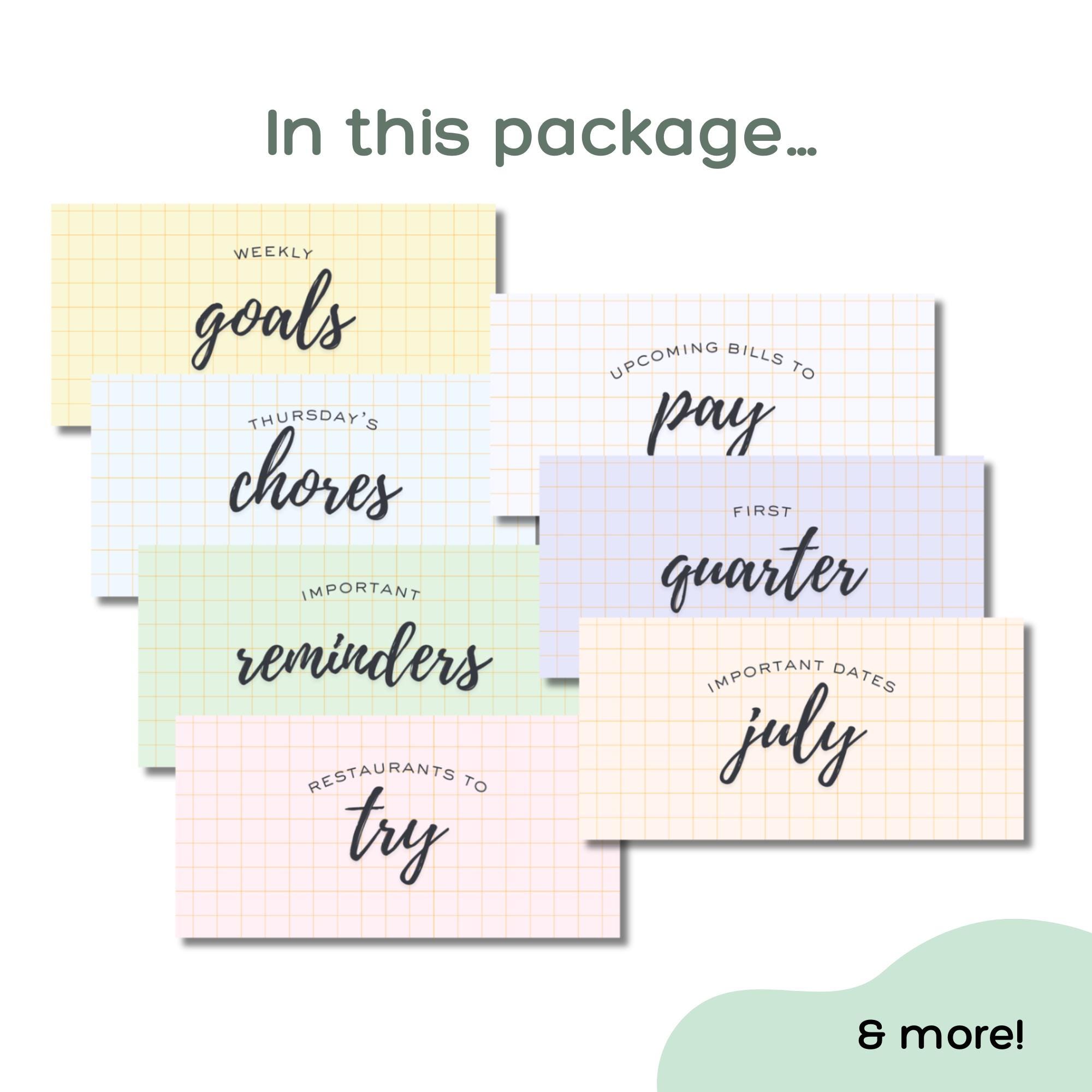 Google Keep Header Banner: Girly Grid (with Customization) | Instant ...