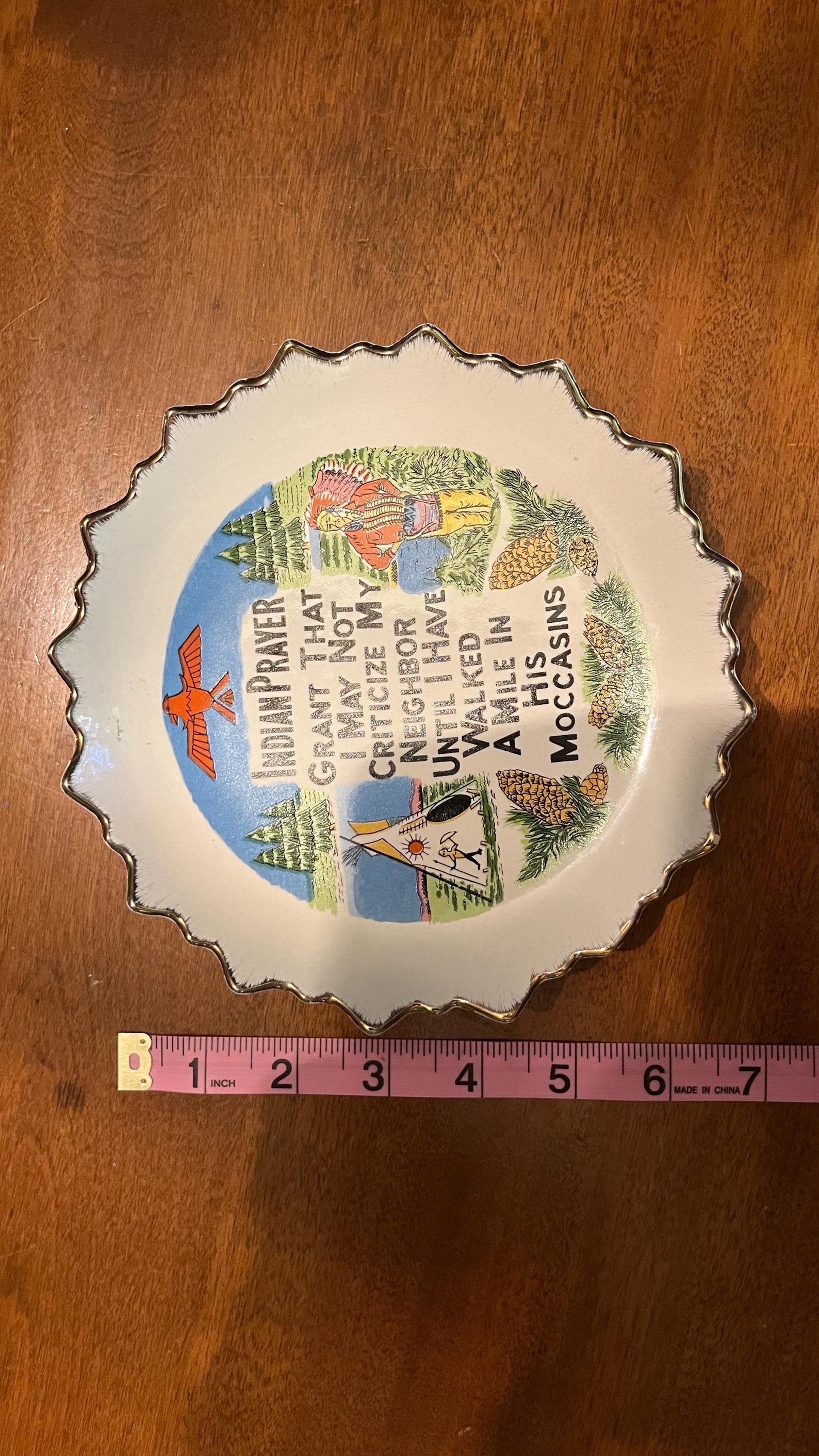 Native American Decortive Plate - Etsy