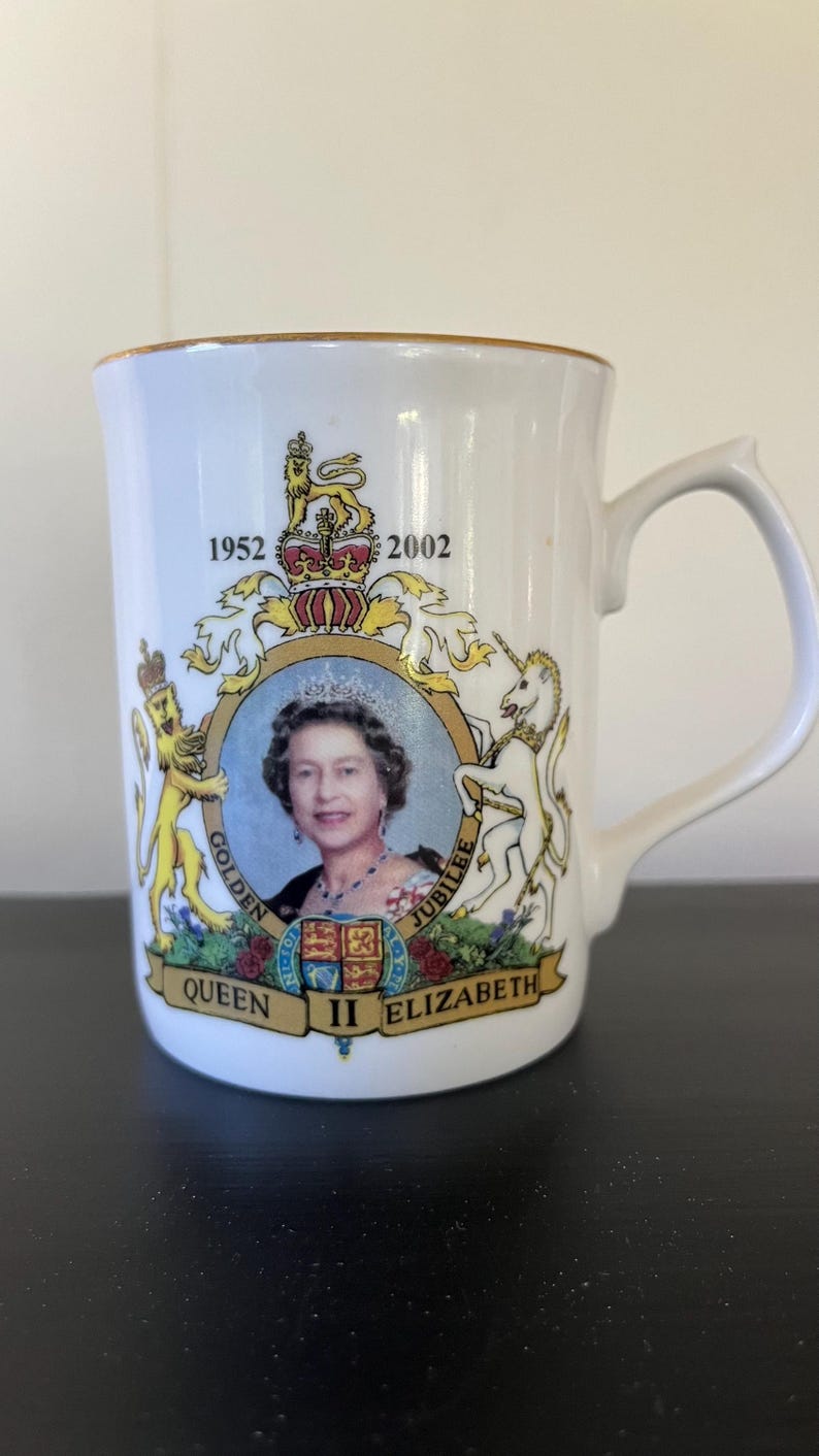 Queen Elizabeth Mug - Etsy