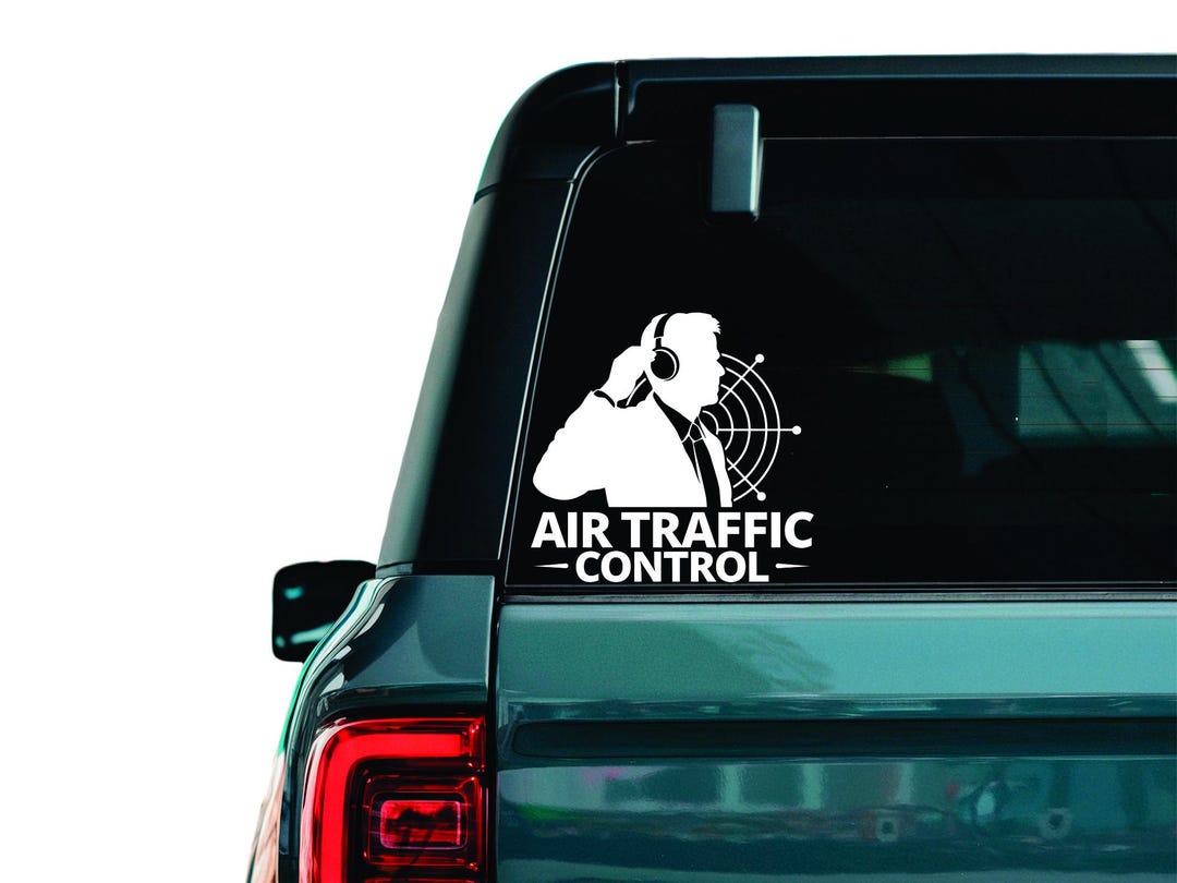 Air Traffic Control Decal, ATC Sticker, Flight Service Specialist ...
