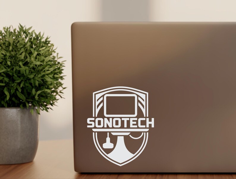 Ultrasound Tech Vinyl Decal – Sonographer Sticker for Clinic Staff and ...