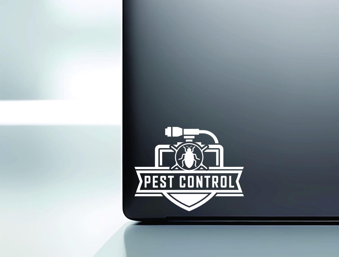 Pest Control Tech Vinyl Decal: Exterminator Car, Laptop, Tumbler ...