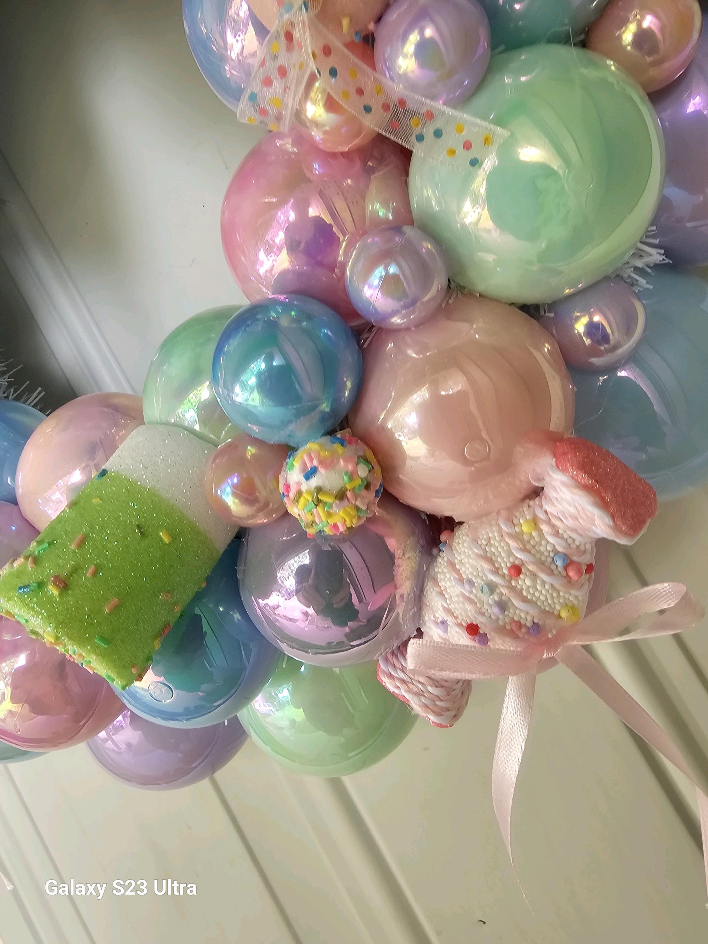 Christmas Candy Land Theme With Assortment Styles and Candy Pastel ...