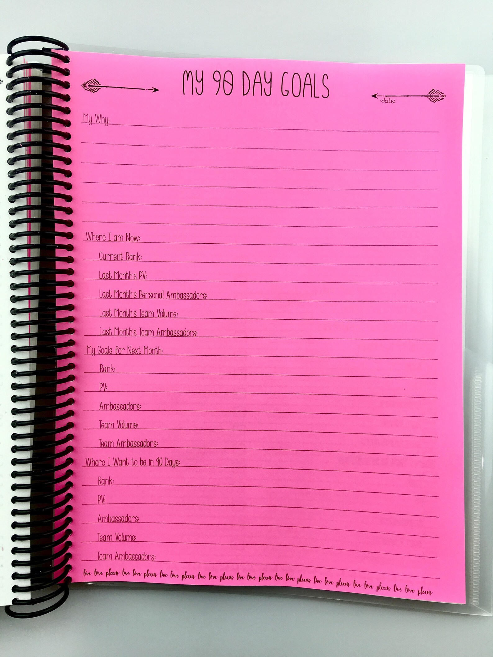 PLEXUS Planner // PLEXUS Organizer // Plexus Ambassador - Etsy
