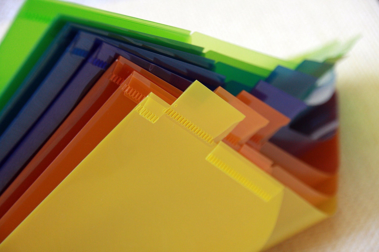 Pocket Folder // Paper Organizer // Document Holder // Document ...