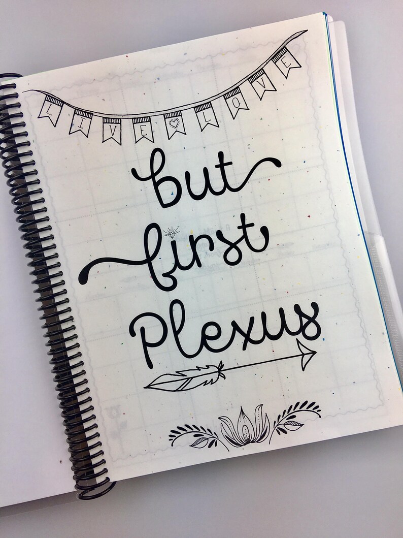 PLEXUS Planner // PLEXUS Organizer // Plexus Ambassador Planner ...