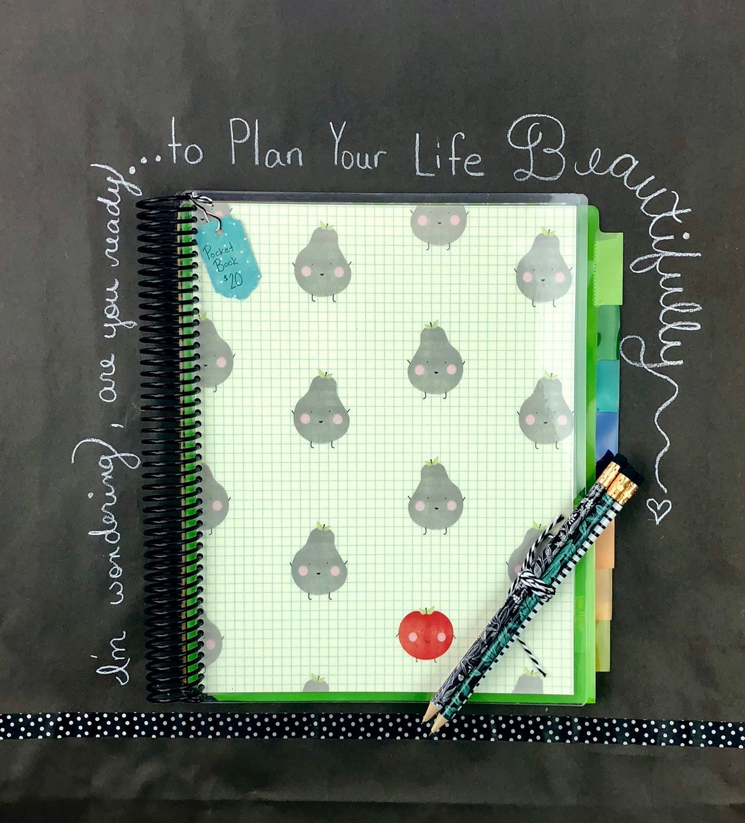 Pocket Folder // Paper Organizer // Document Holder // Document ...