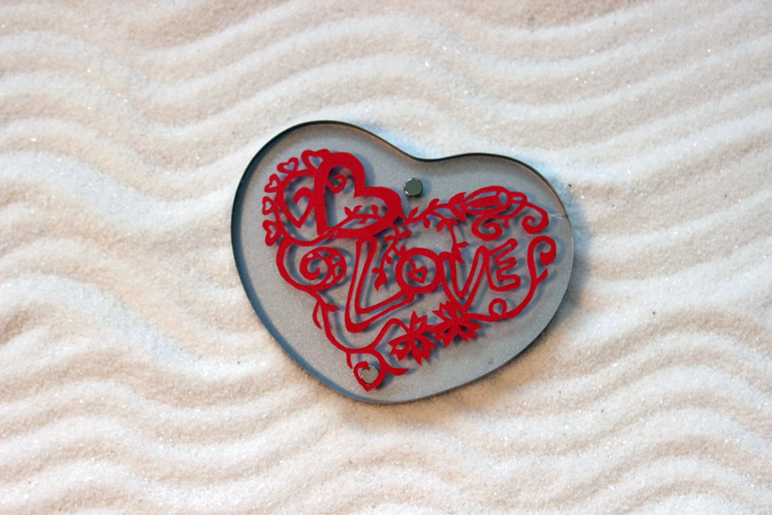 Original, Hand Cut LOVE Paper Cutting - Displayed in Acrylic Paper ...