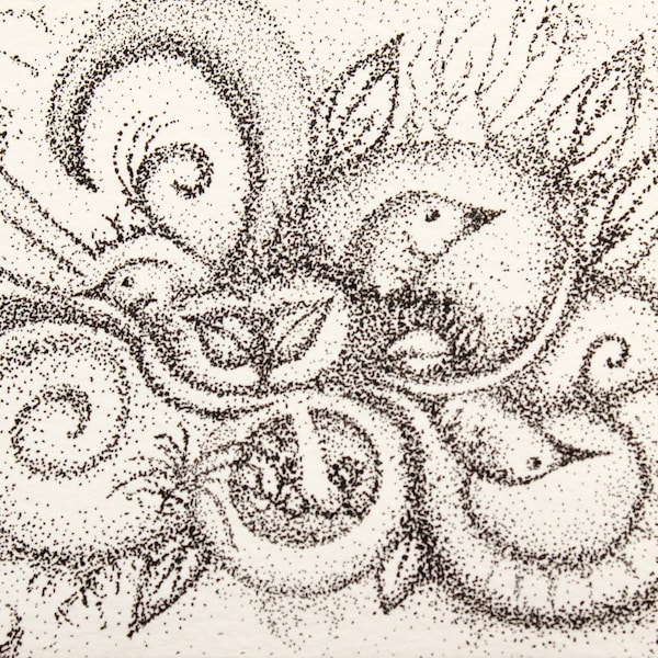 Ink Stippling - Etsy