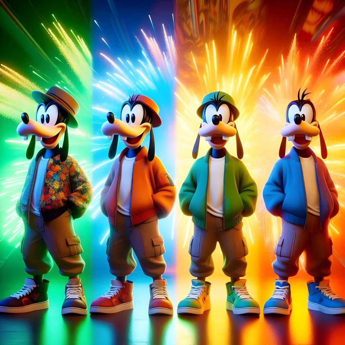 Goofy, Stylish Goofy, Clip Art, Jpg, Sublimation, Vibrant, High ...