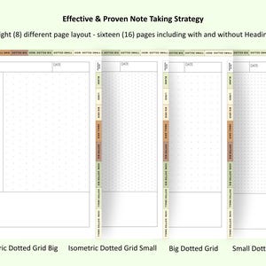 Cornell Notes Template for Remarkable Paper Pro (PDF) - Etsy