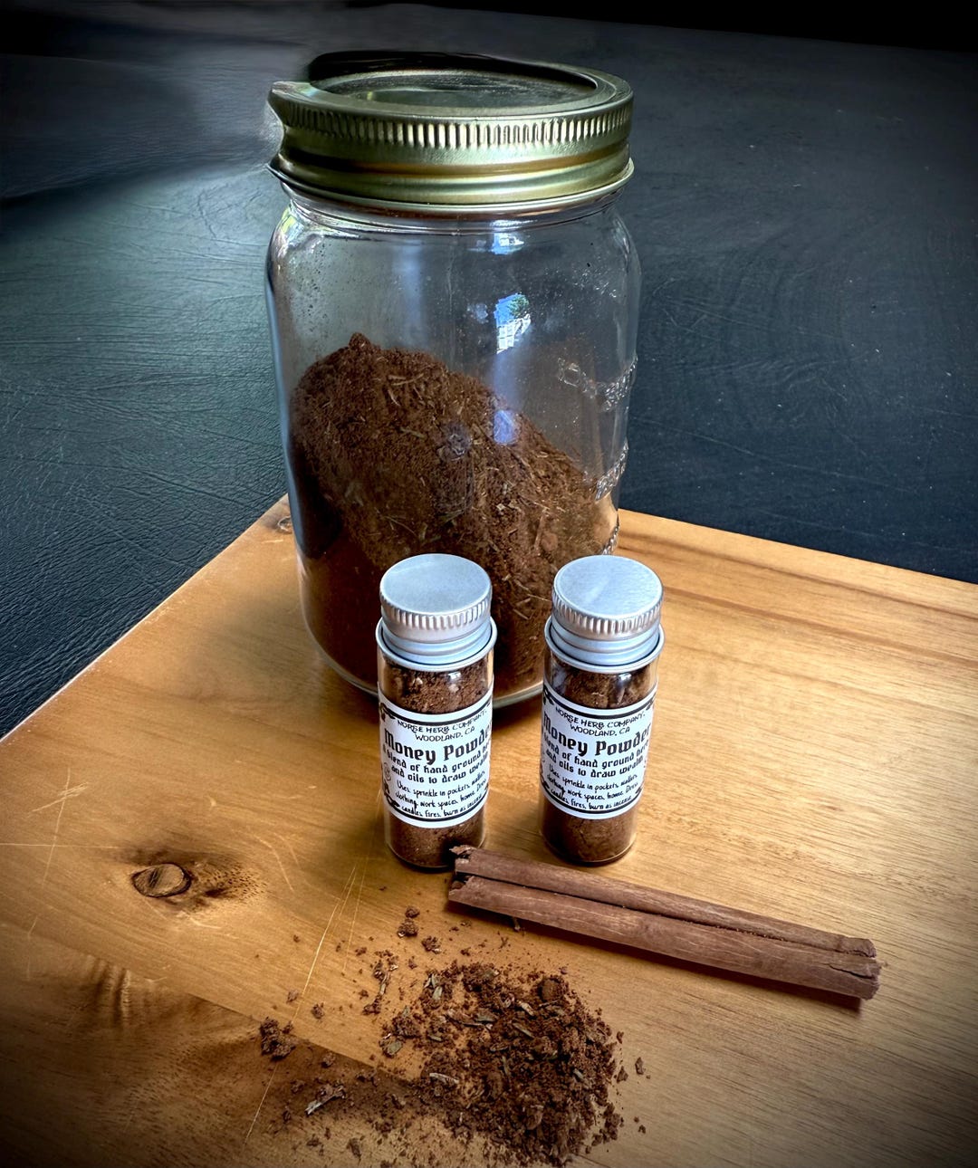 Money Powder Hand Ground Herbal Blend for Abundance and Money - Etsy