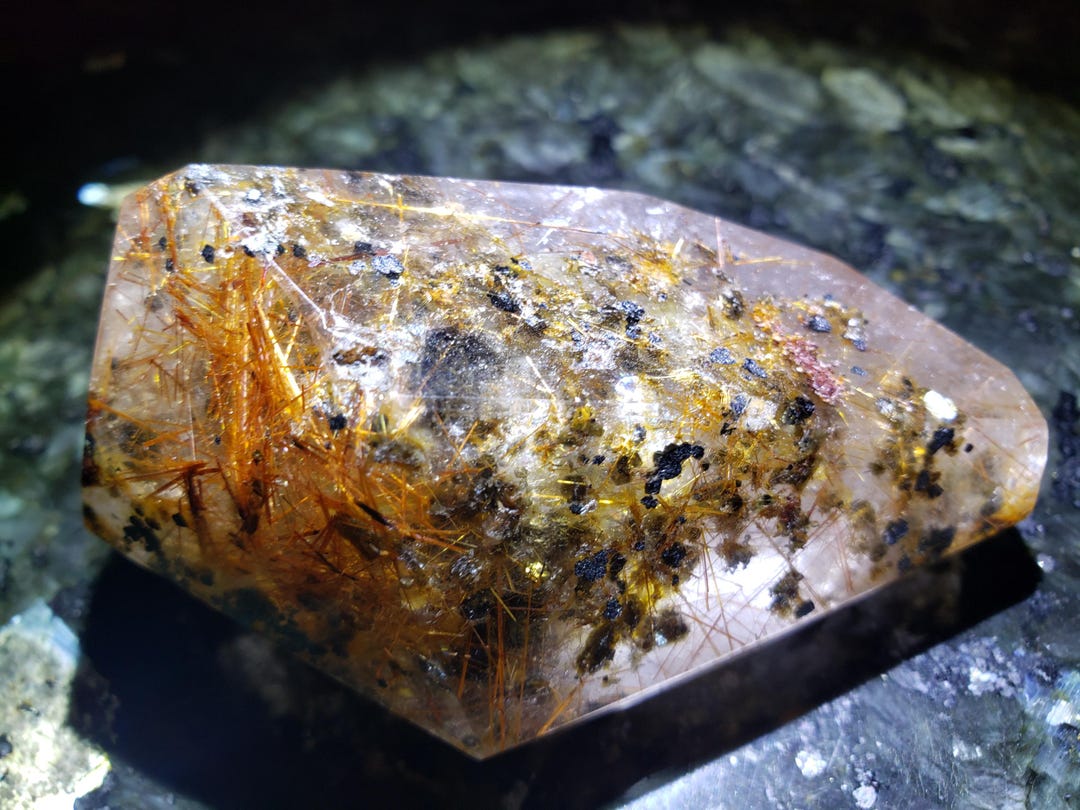 Garden Quartz Mica Copper Golden Rutile Crystal Phantom Free Form - Etsy