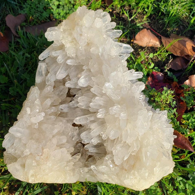 Quartz Crystal Cluster - Etsy