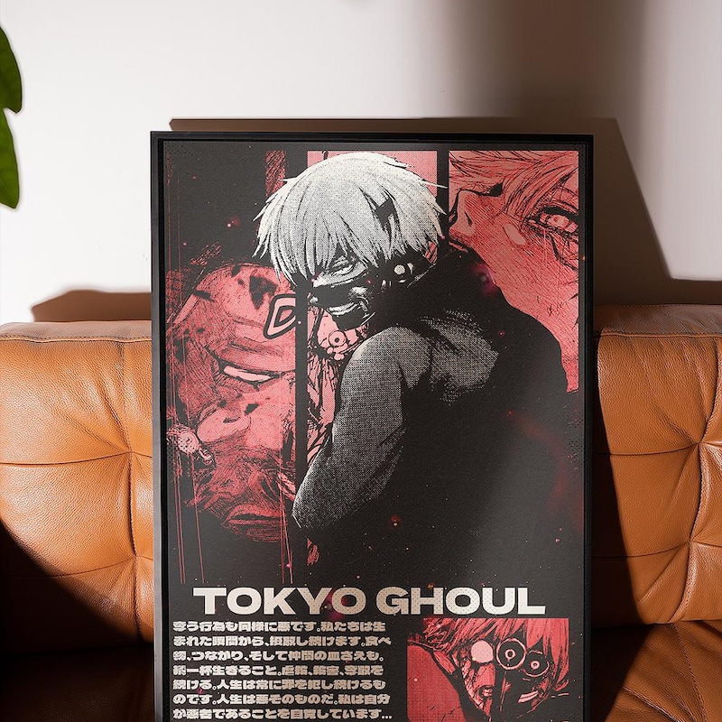 Tokyo Ghoul Poster Anime - Etsy