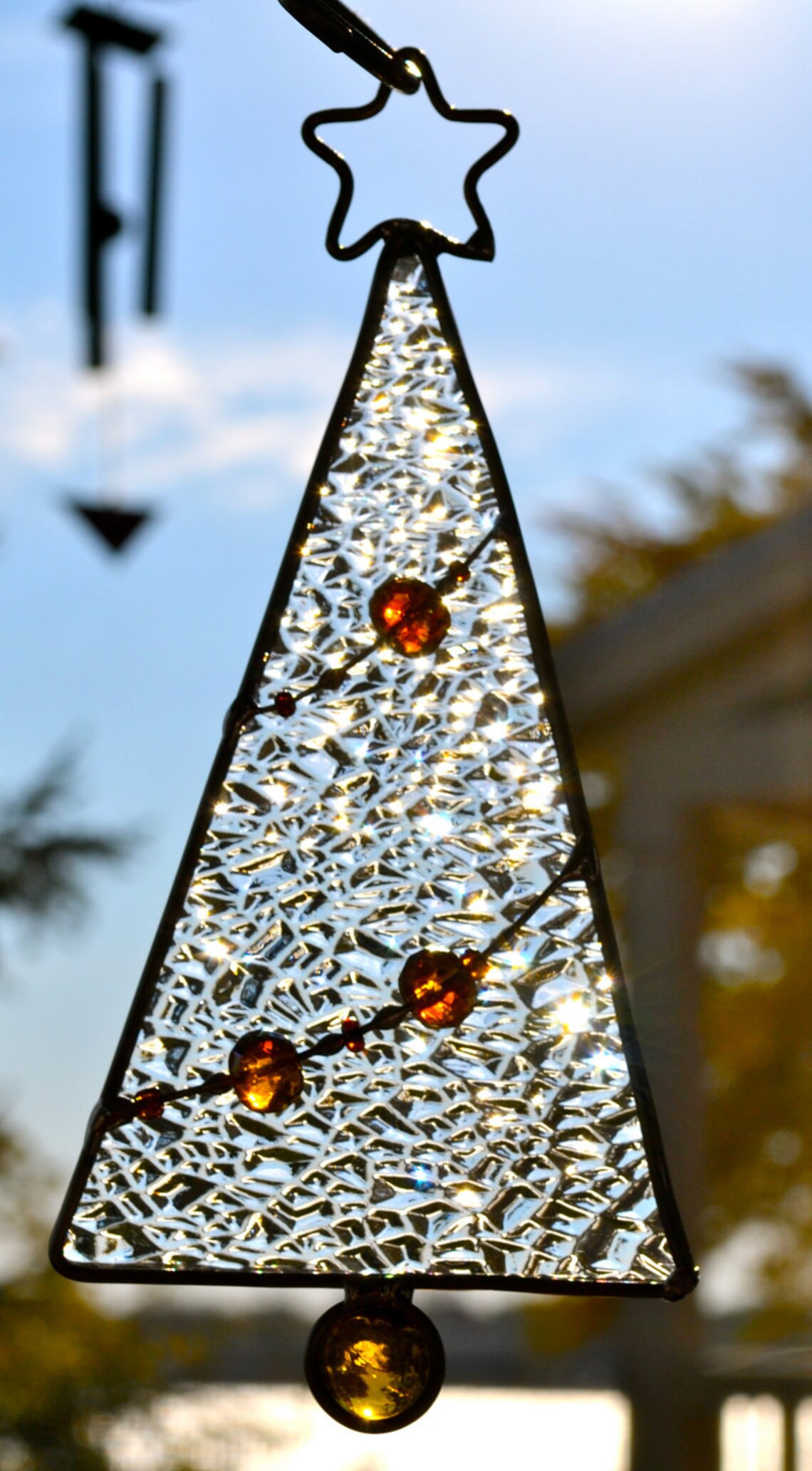 Crystal Christmas Tree in Stained Glass - Etsy