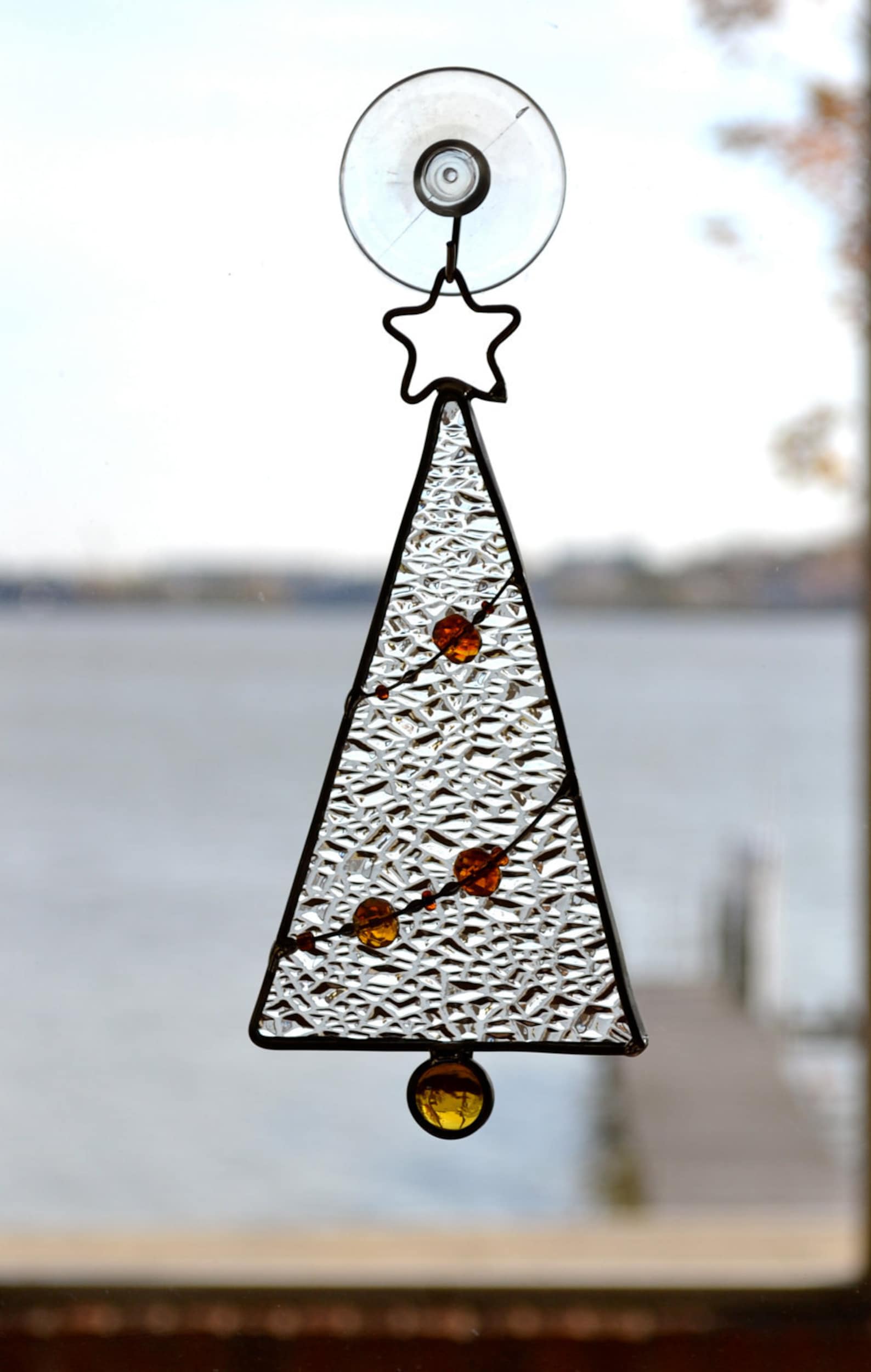 Crystal Christmas Tree in Stained Glass - Etsy