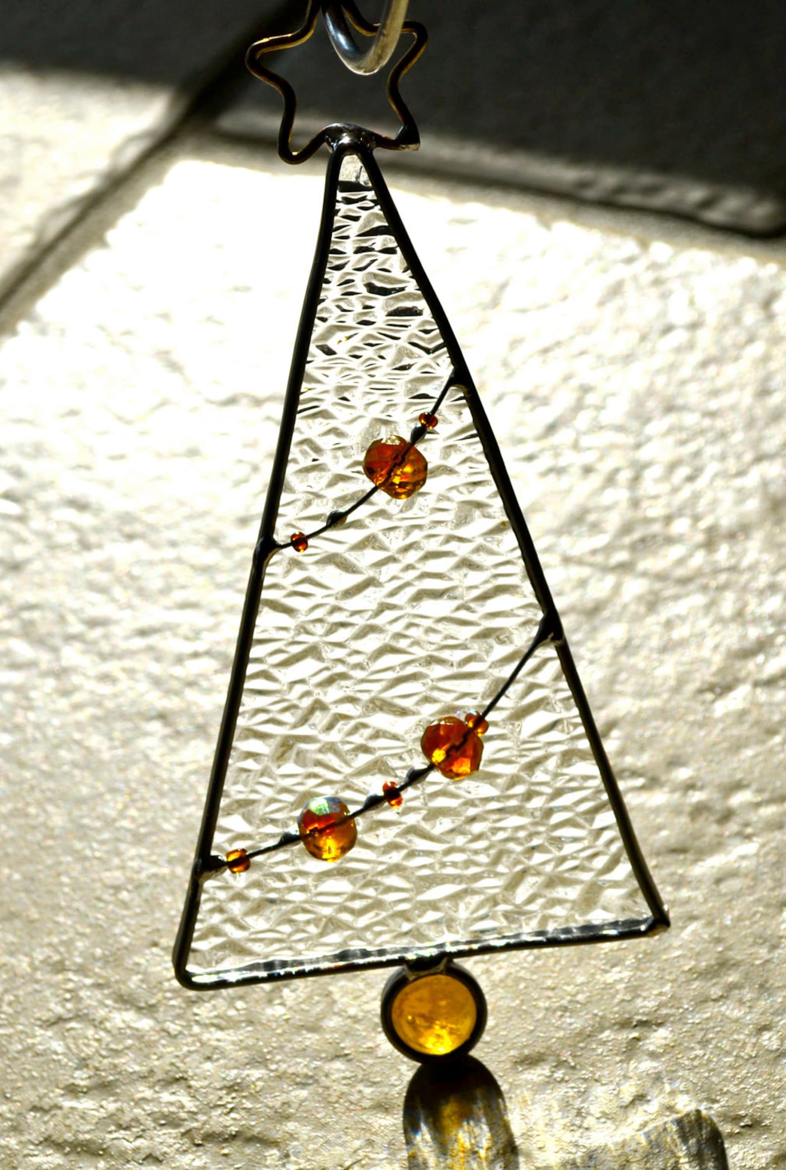 Crystal Christmas Tree in Stained Glass - Etsy