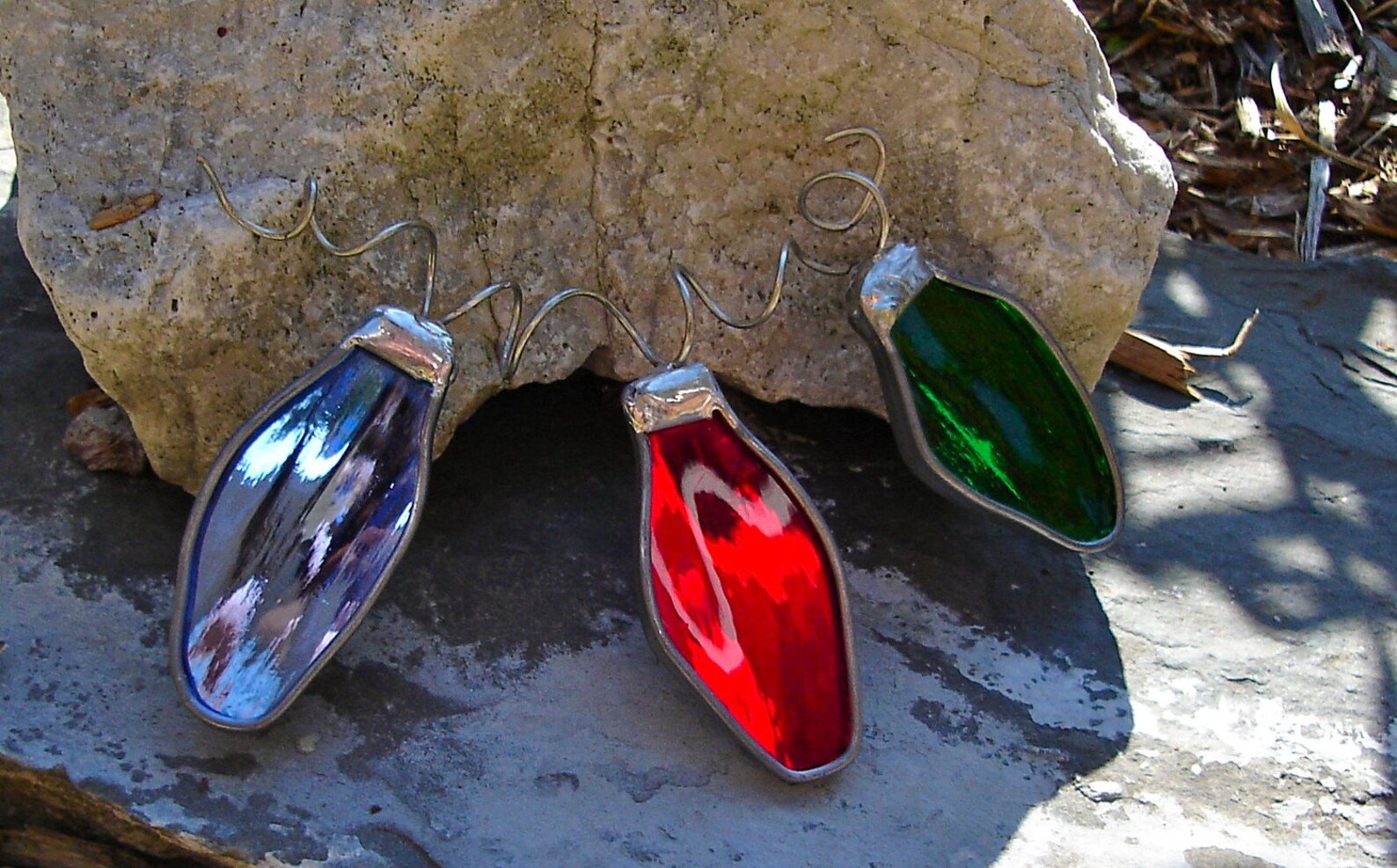 String of Lights in Stained Glass - Etsy