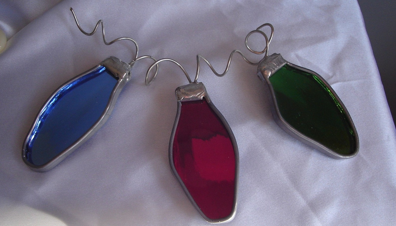 String of Lights in Stained Glass - Etsy