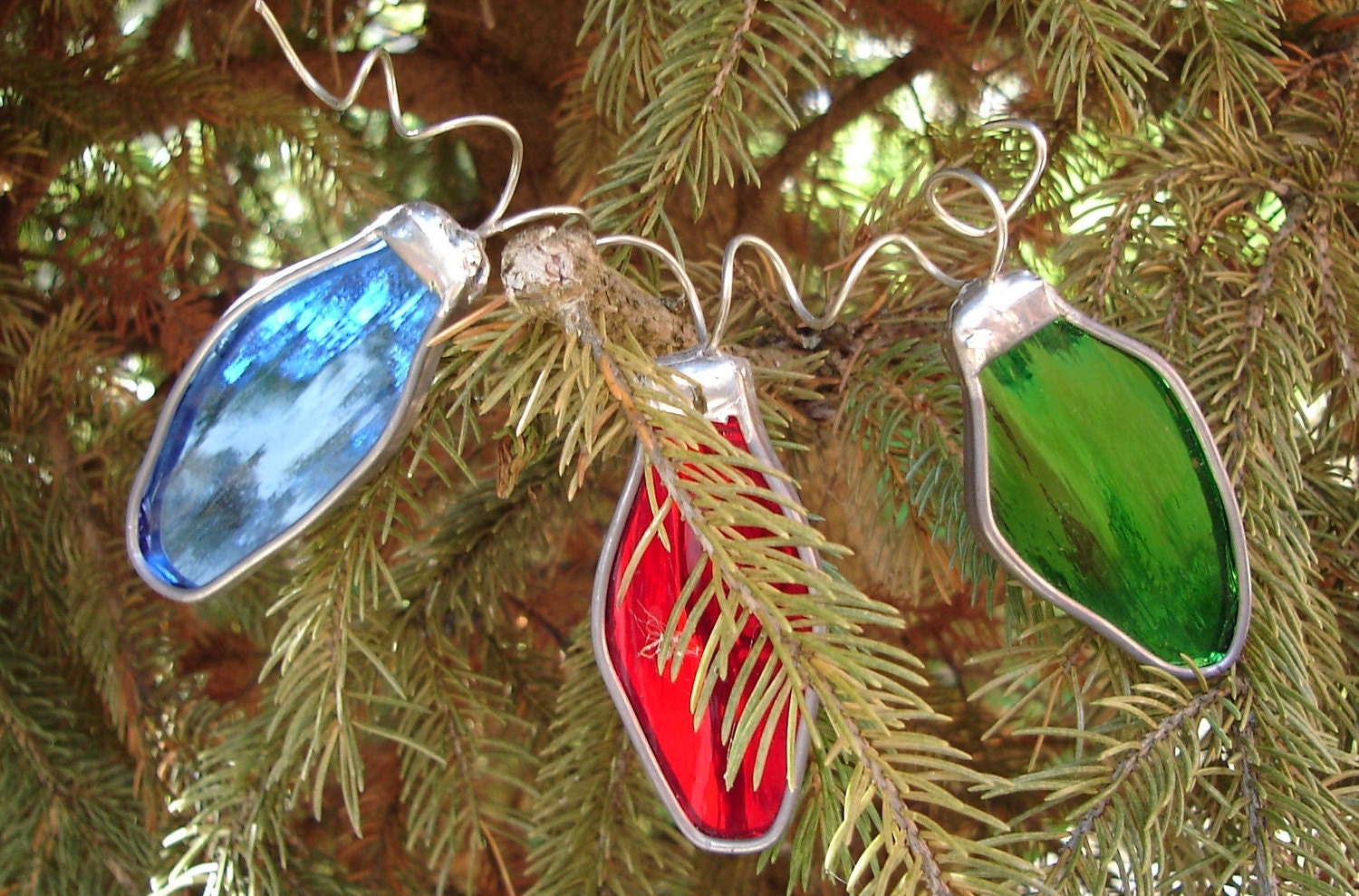 String of Lights in Stained Glass | Etsy