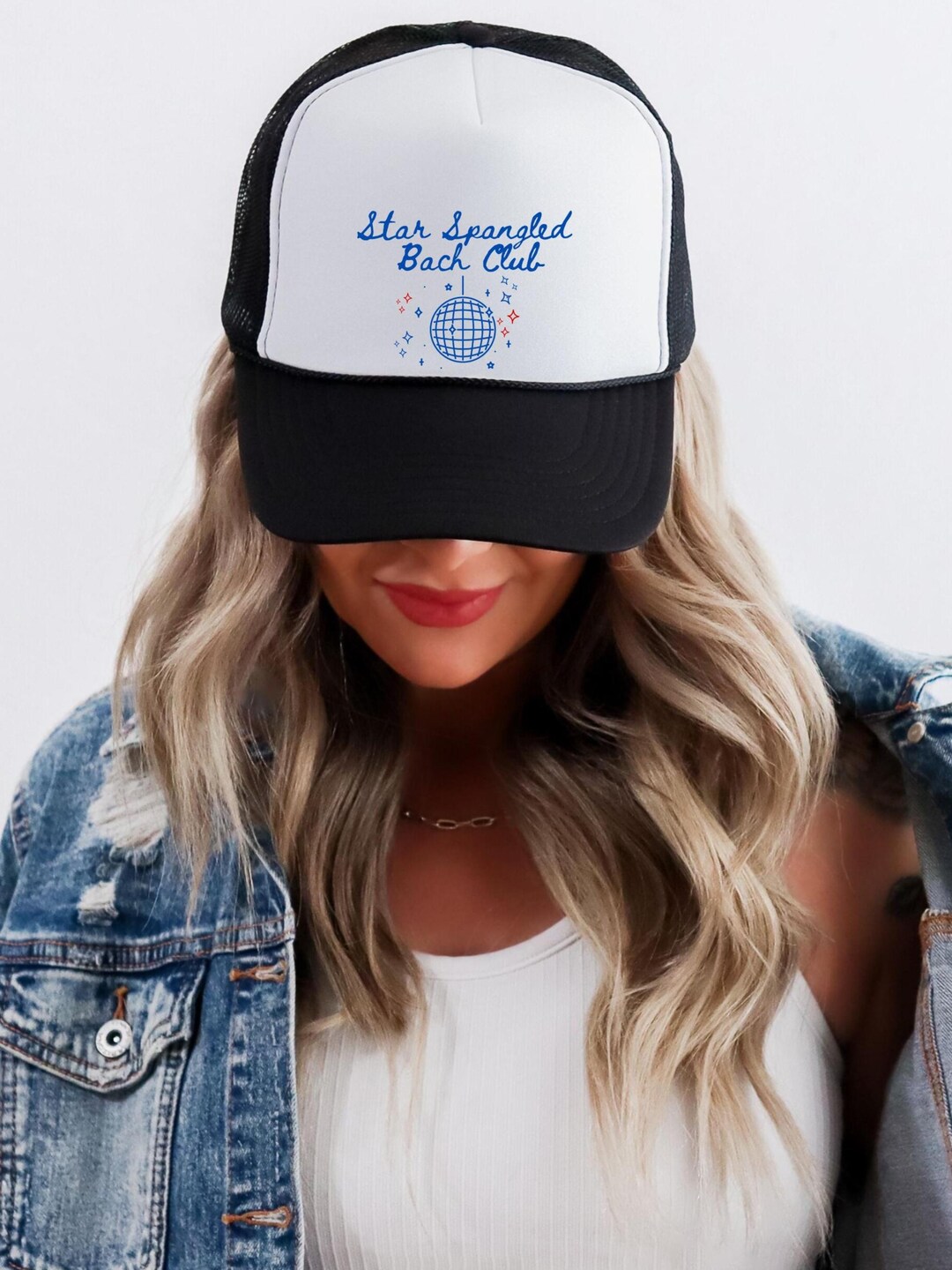 Patriotic Trucker Hat Party Accessory Gift Idea for Bachelorette ...