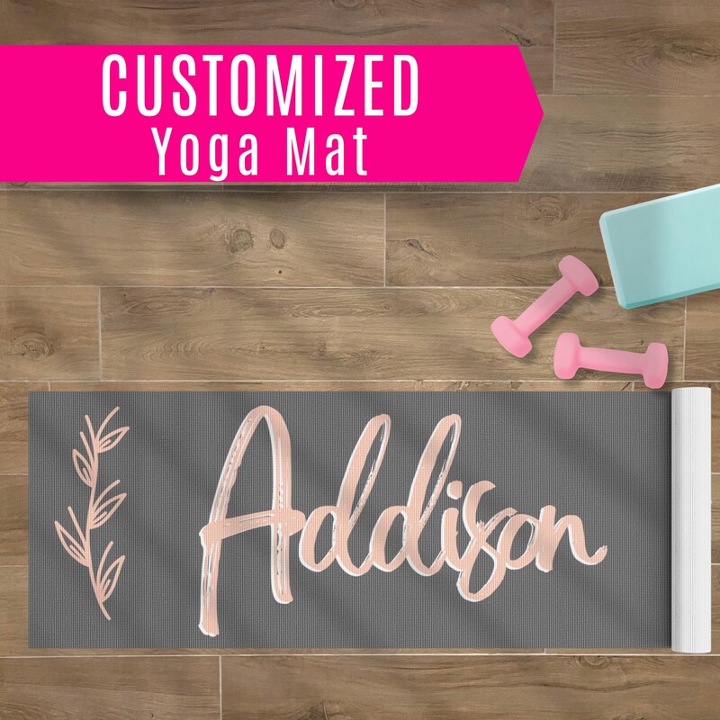 Custom Yoga Mats - Etsy