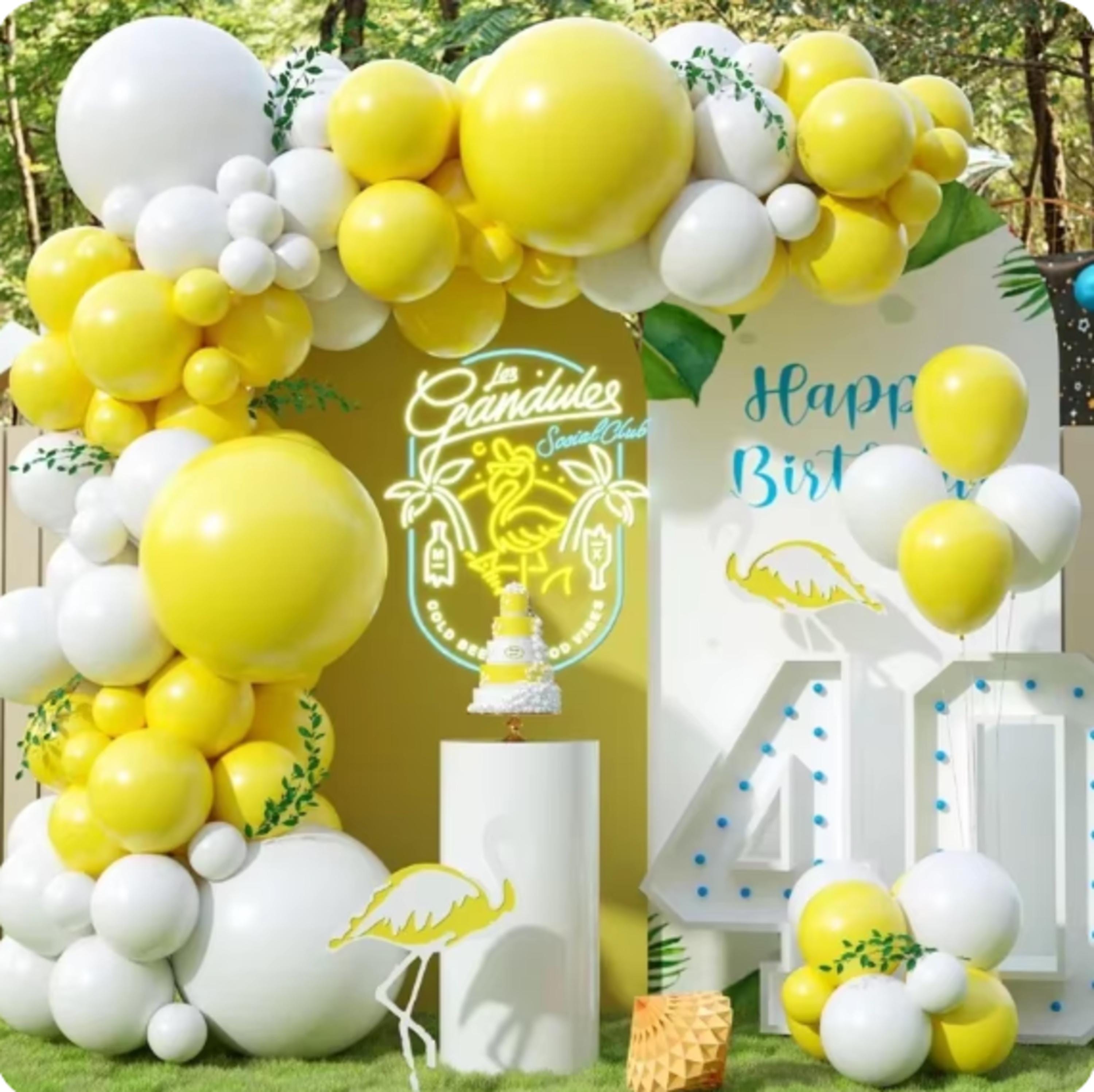 Lemon Balloon Arch for Bridal Shower Main Squeeze Bridal Shower Decor ...