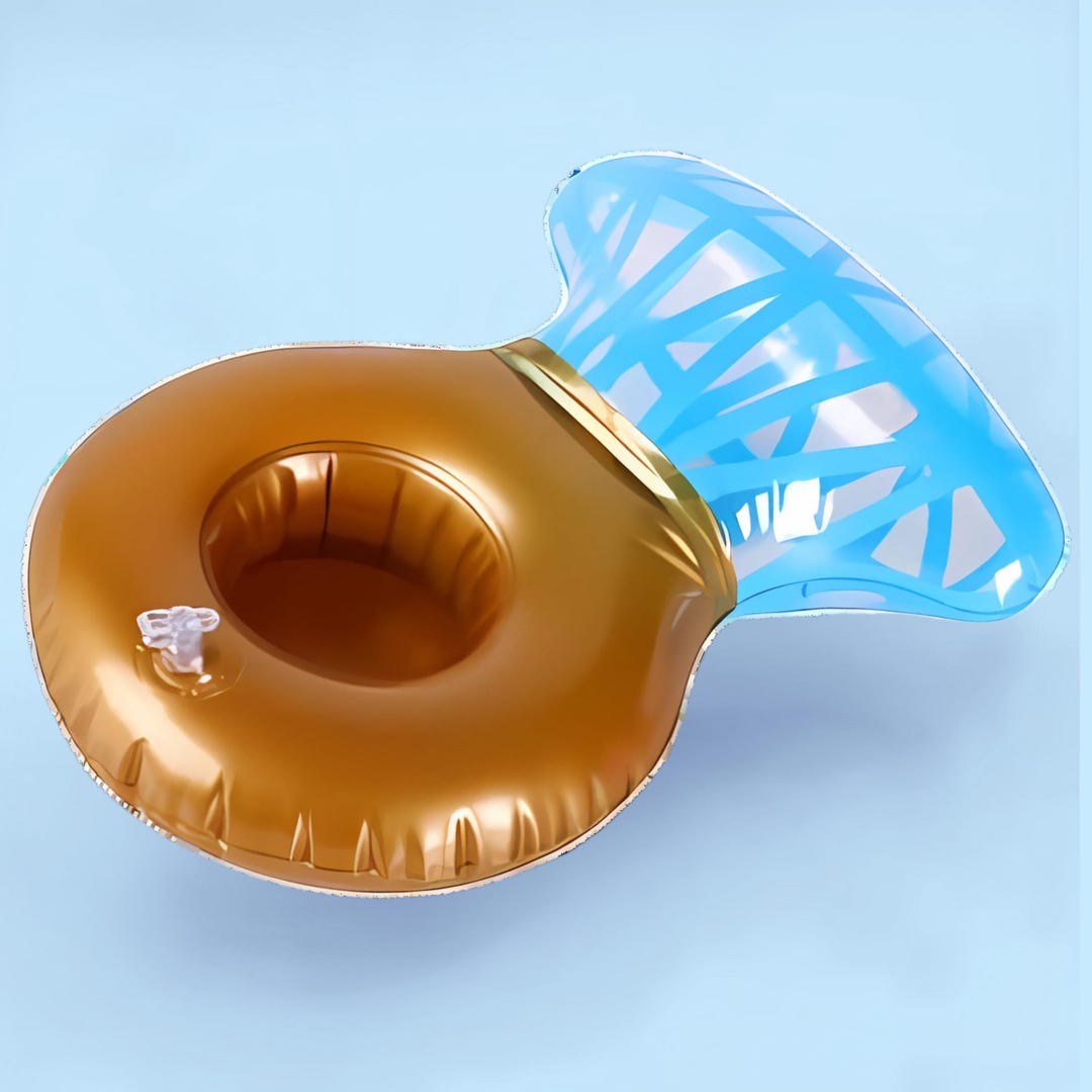 Bachelorette Pool Party Accessory Floatie Engagement Ring Drink Holder ...
