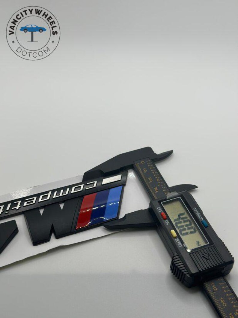 BMW M4 Competition Matte Black Emblem Badge 13040mm - Etsy
