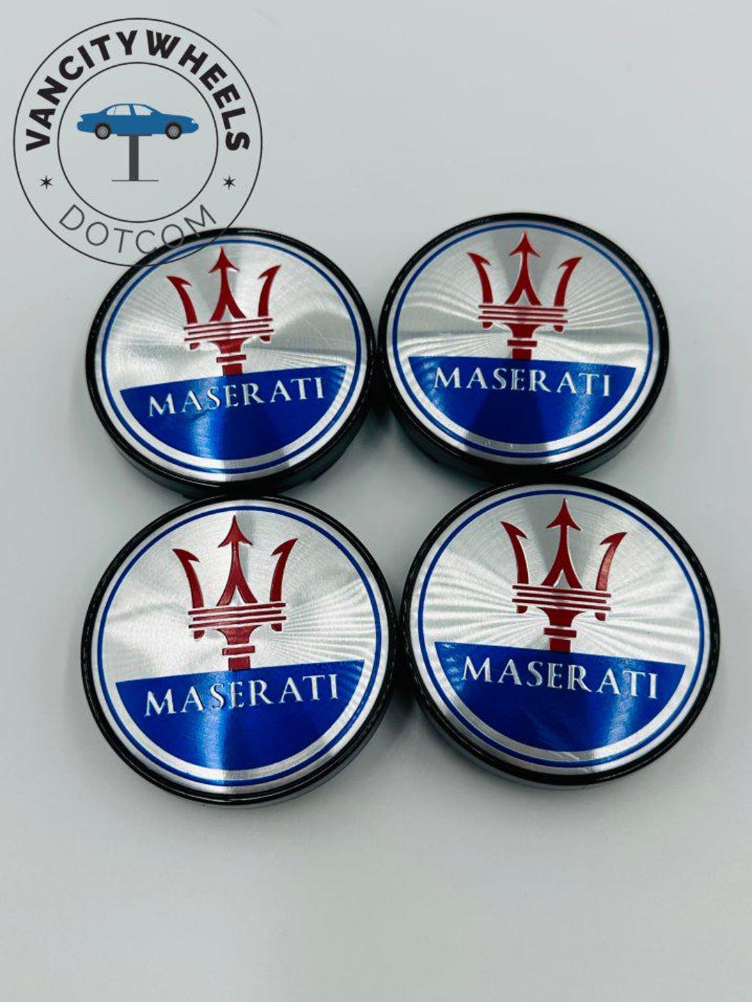 Premium 4pcs Maserati Wheel Center Caps in Varied Sizes & Wheel Cap ...