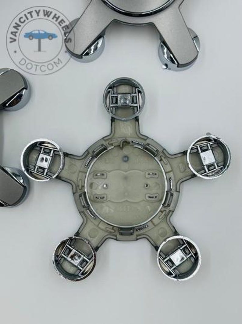 Set of 4 Red AUDI Alloy Wheel Center Caps 135mm, Red Center Hub Caps ...