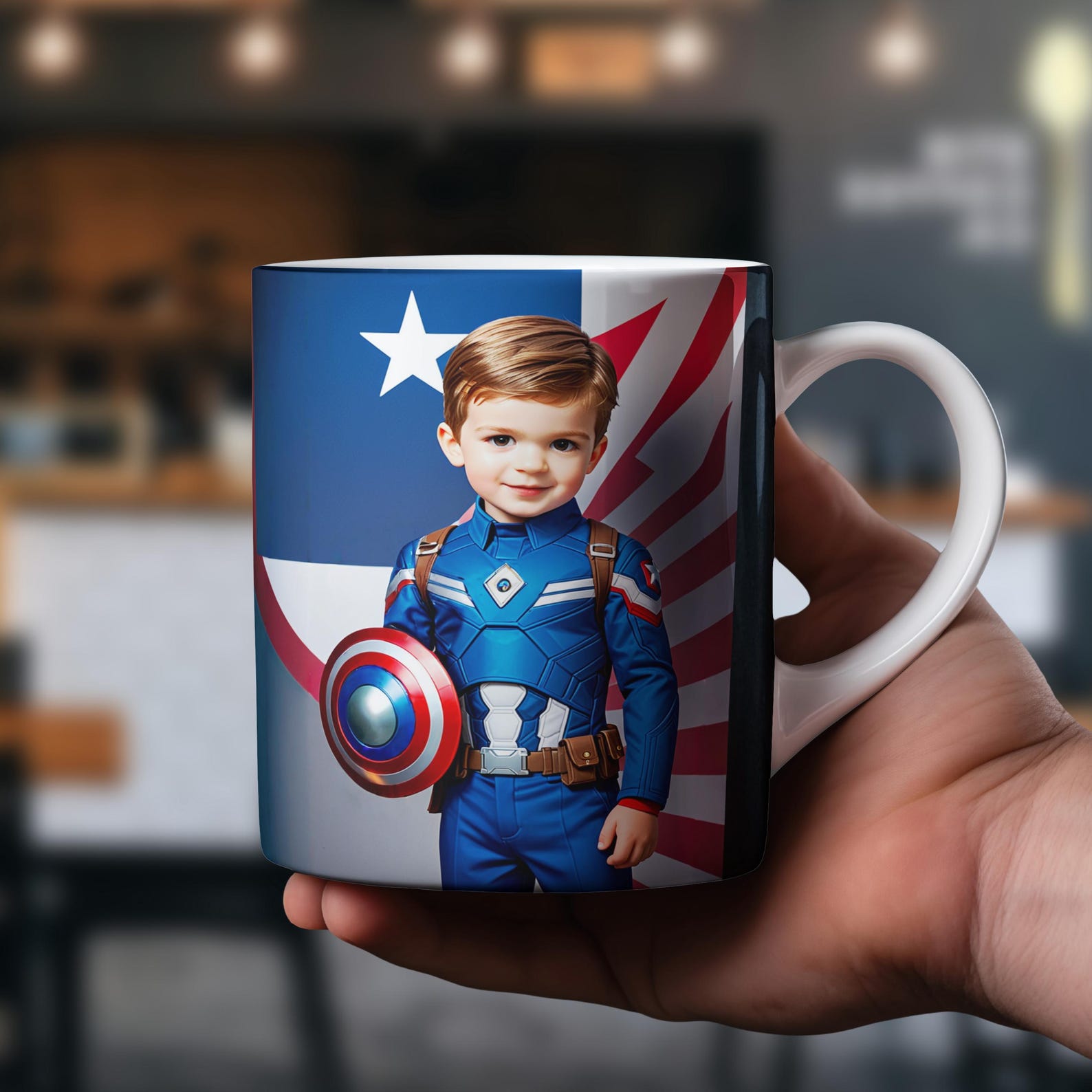 Personalized Superhero Cartoon Portrait, Custom Superhero Caricature ...