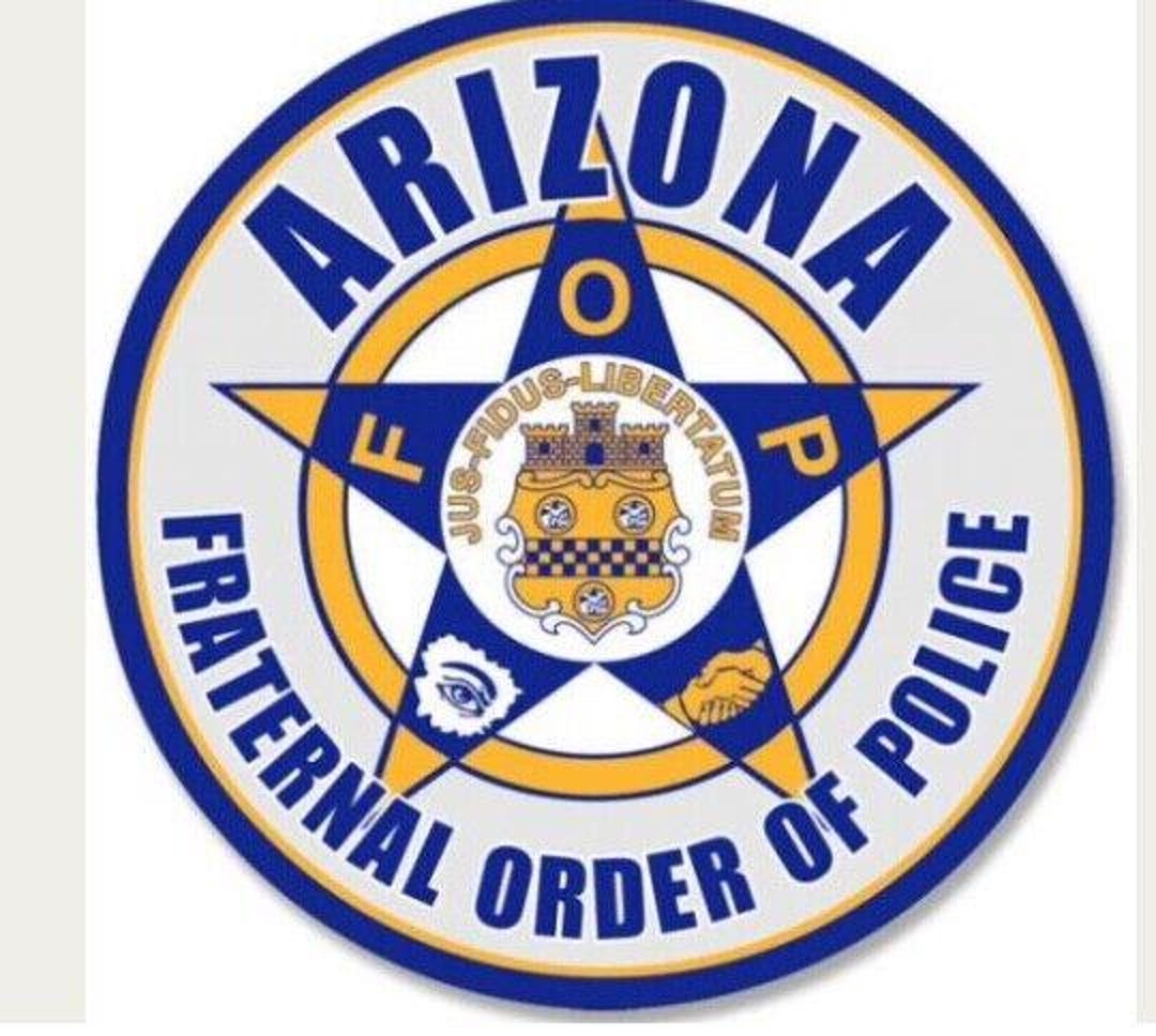 Arizona FOP Round Sticker - Etsy