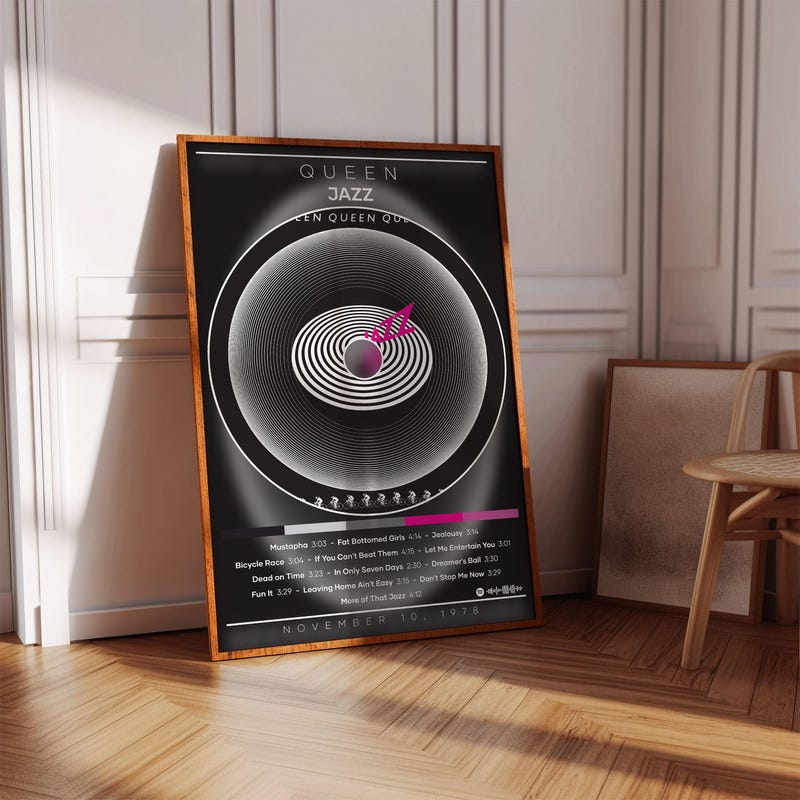 Queen Jazz Poster - Etsy