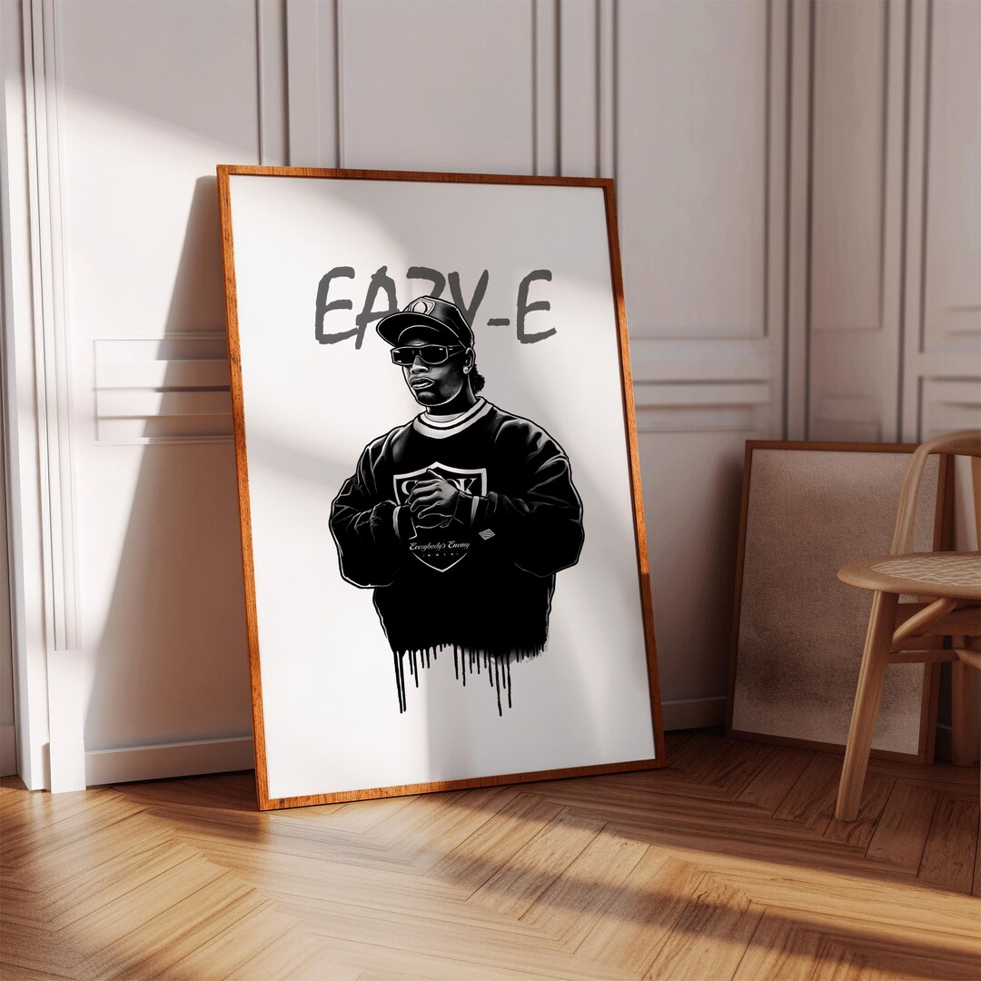 Eazy E Poster Print | Concert Poster | Album Poster Print | Album Cover ...